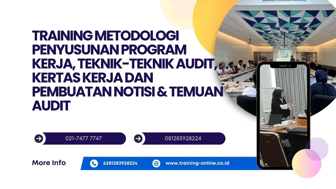 TRAINING METODOLOGI PENYUSUNAN PROGRAM KERJA TEKNIK-TEKNIK AUDIT KERTAS ...